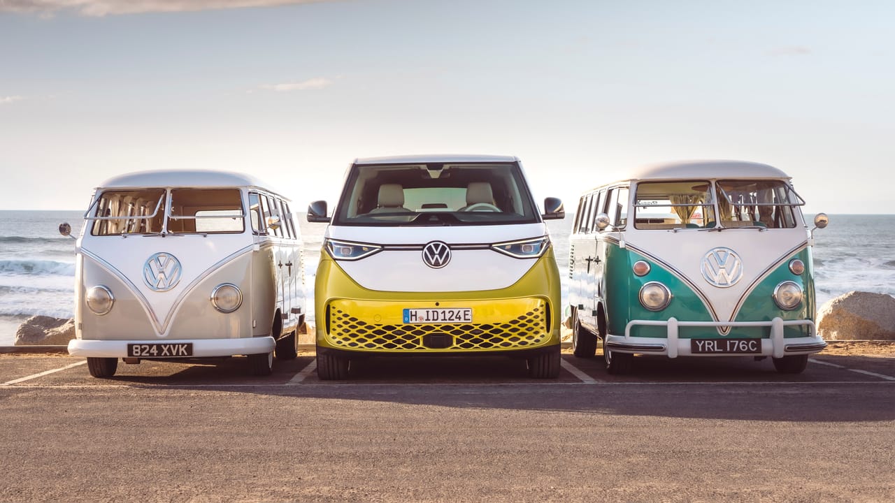 On The Road In The New Volkswagen Id Buzz Top Gear